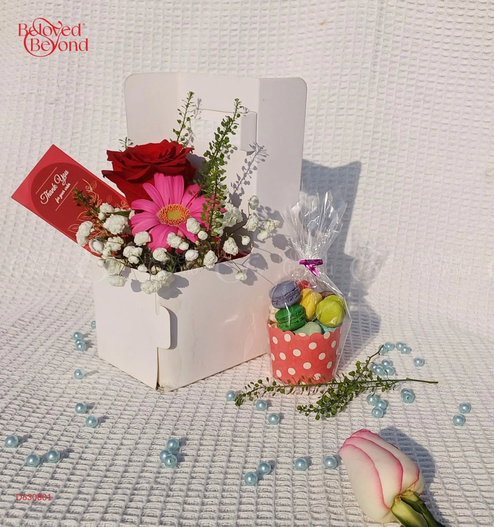 Set Hoa Và Bánh, D630801, Quà Yêu Thương, Việt Nam, Beloved & Beyond (B&B)